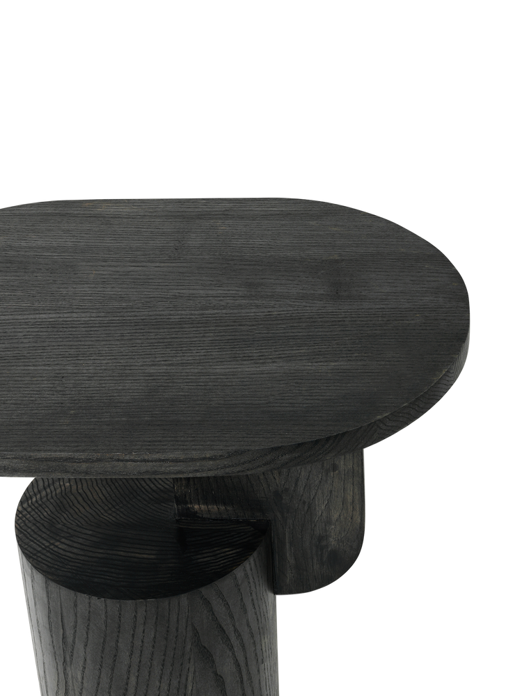 Insert side table in black stained ash | ferm LIVING – Ferm Living